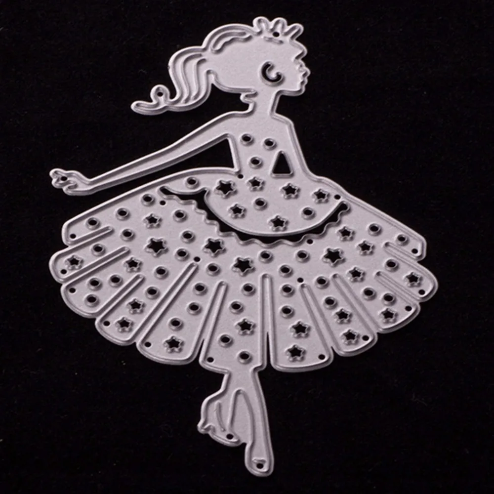 Metal Cutting Dies Dancing girl Paper Craft tool Decoration dies ...