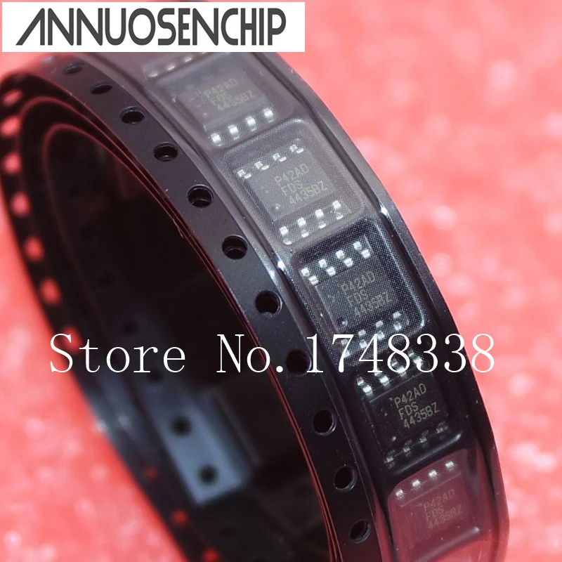 50 piezas FDS4435BZ FDS4435 FDS4435B 4435BZ 4435 P canal MOSFET SOP 8 ...