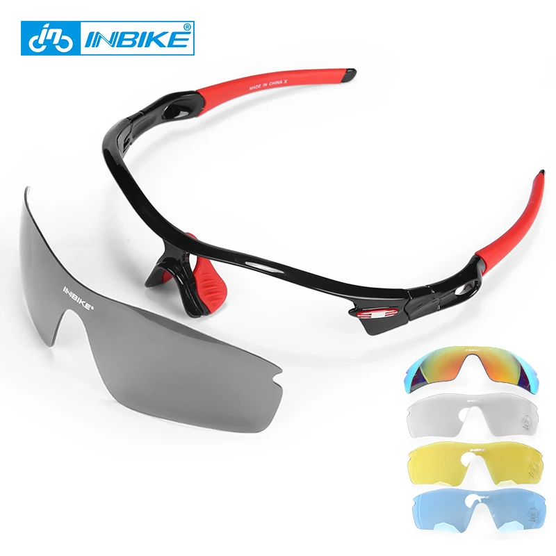 Inbike Polarized Cycling Glasses Bicycle Sunglasses Bike Glasses Eyewear Ocular Eyeglass Goggles