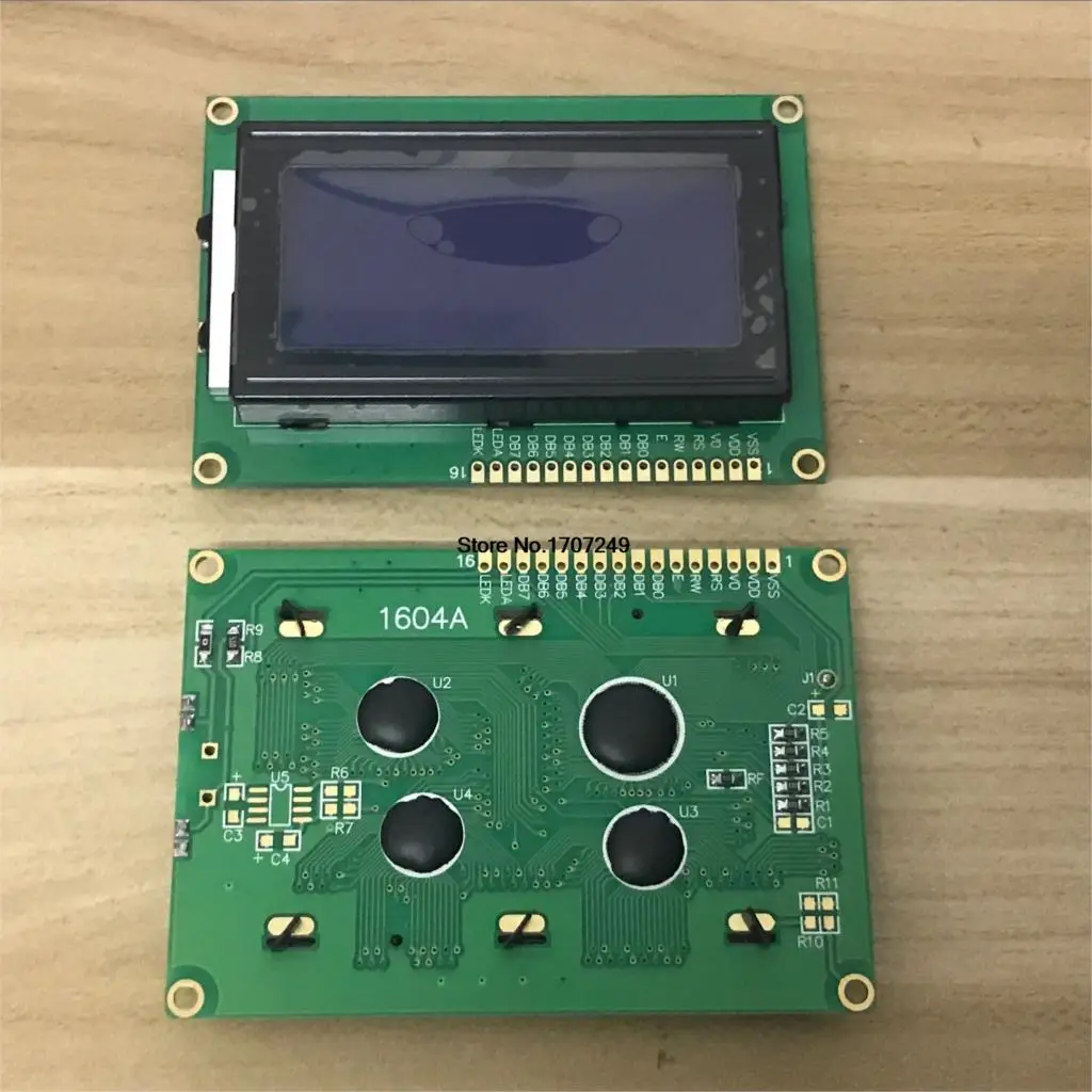 LCD 16x4 16*4 Character LCD Display Module LCM Blue Backlight white ...