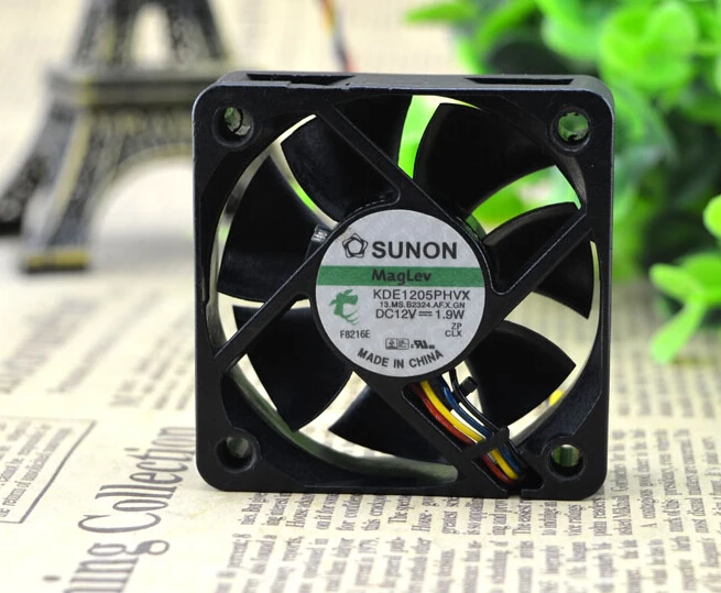 KDE1205PHVX 5CM 50*50*15 12v1.9W 4pin PWM Large air cooling fan ...