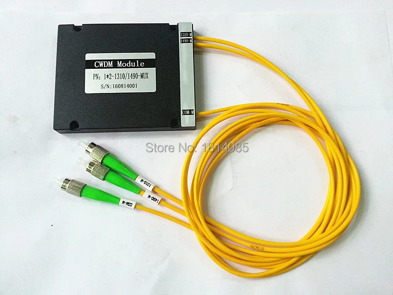 Fiber-Optic-2-Channel-CWDM-Mux-Demux-Module-1310-1490nm-with-FC-APC ...