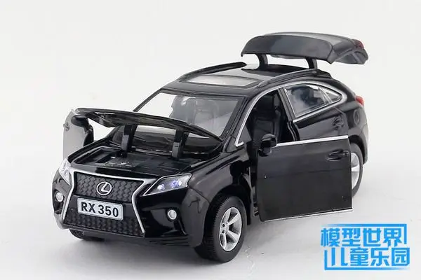 Free shipping Black Model toy car Lexus LEXUS RX350 1:32 Lexus off road ...