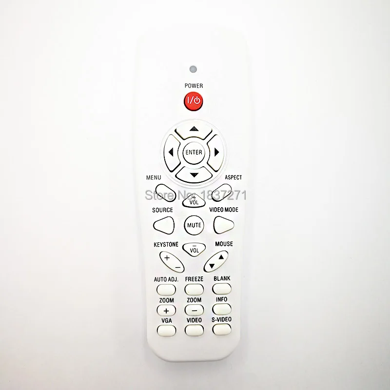 Remote Control For Dell 1850 1220 1410X 1210S S320 S320WI Projector ...