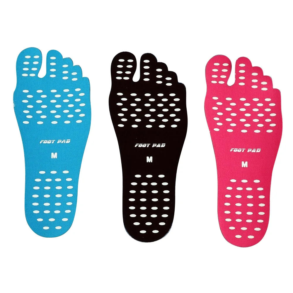 Beach-Invisible-Non-slip-Insole-Foot-Stickers-Waterproof-Street-Full ...
