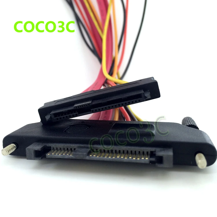 Free Shipping 50cm Server 29pin Sas Hdd Extension Cable Sff-8482 Sas ...