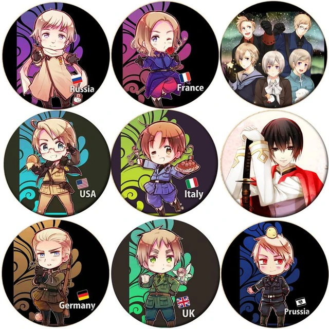 Hetalia Characters Chibi