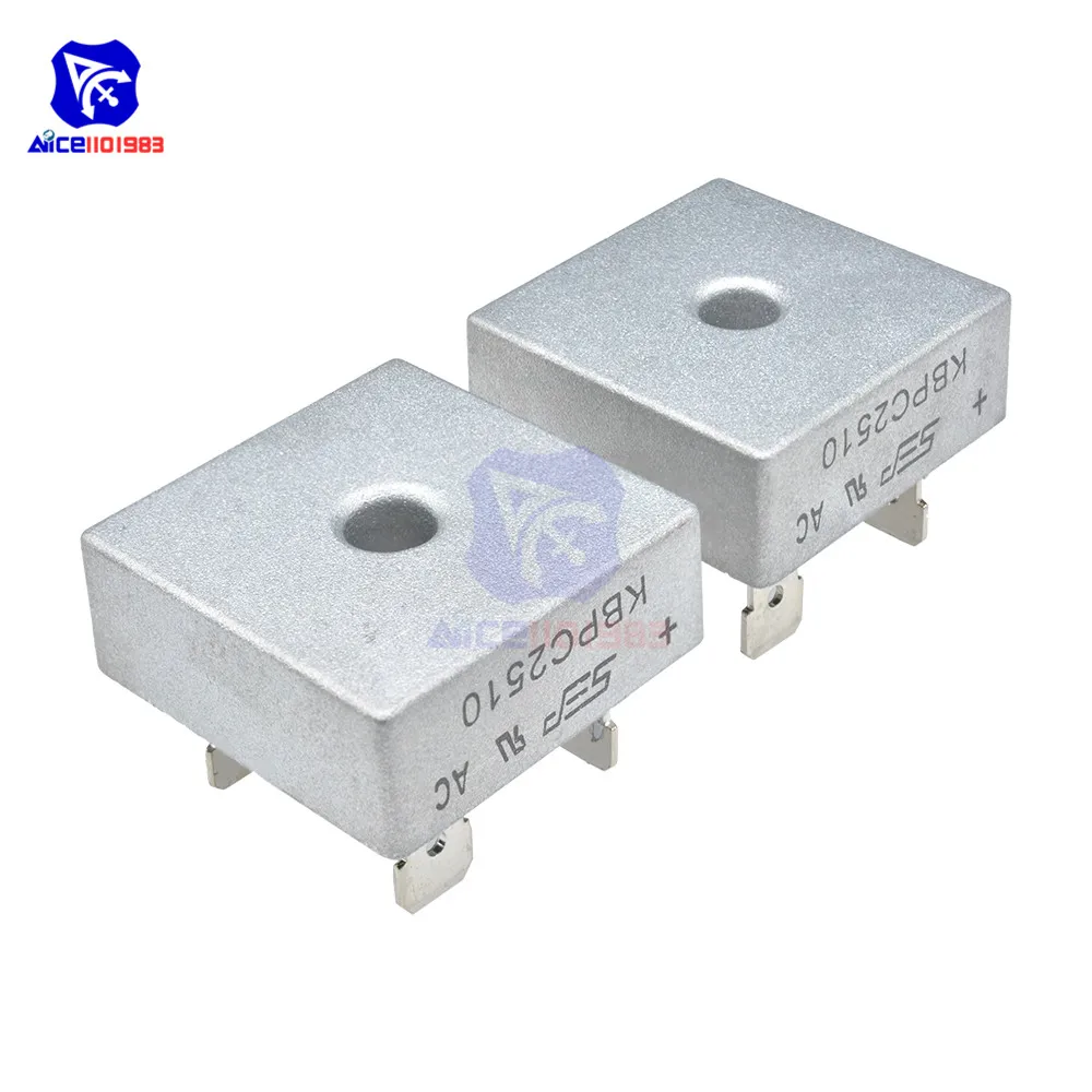 5PCS-Lot-Bridge-Rectifier-Diode-KBPC2510-25A-1000V-Single-Phase-Bridge ...