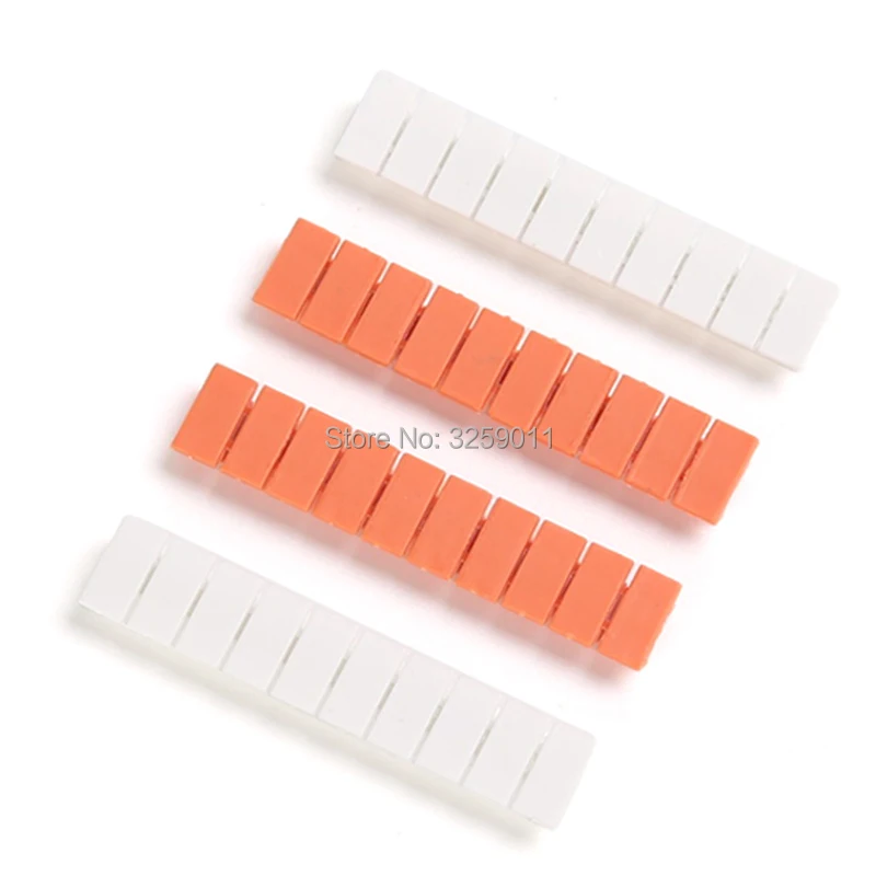 100PCS-UK-2-5B-UK-5N-universal-terminal-Label-ZB6-Marker-Strip-blank ...