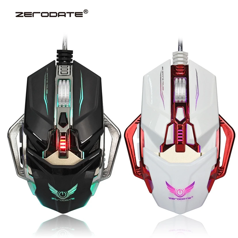 Mosunx Silent USB Wired Optical Gaming Computer Mouse Ergonomic Mice ...