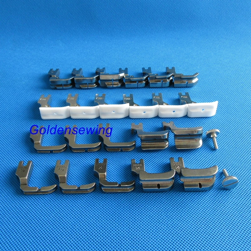 22 PCS FOOT/FEET SET for SINGER 31 15 44 95 96 241 251 281 691 Zipper ...