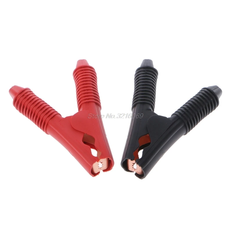 Outdoor Cable Clips 2x 25AMP Crocodile Clips - Heavy Duty Battery ...