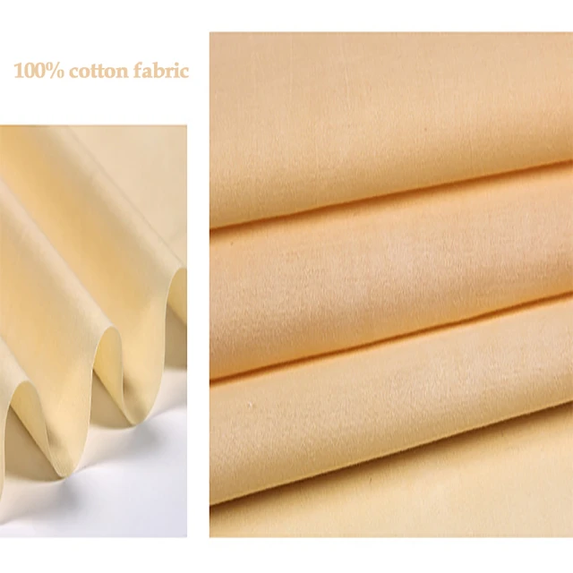 Cream Cotton Fabric