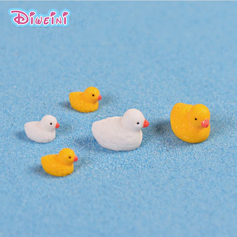 Mini-Mother-Son-Duck-Figures-Cartoon-Farm-Animal-Chicken-model ...