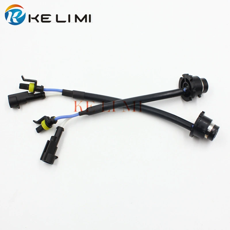HID Connector D2S Adapter Plug wiring Harness wire base Xenon Bulbs ...