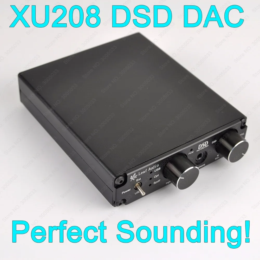 Mini XMOS XU208 USB DAC Support DSD256 Native XMOS XU208 Asynchronous ...