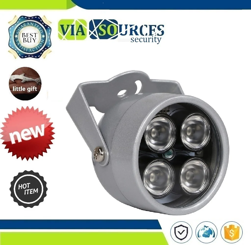 Cctv câmera ip para cctv leds 4 matriz ir led iluminador luz ir ...