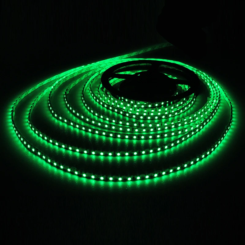 Unique Green Color LED Strip Light 5m/reel Total 600 Bulbs Extra ...