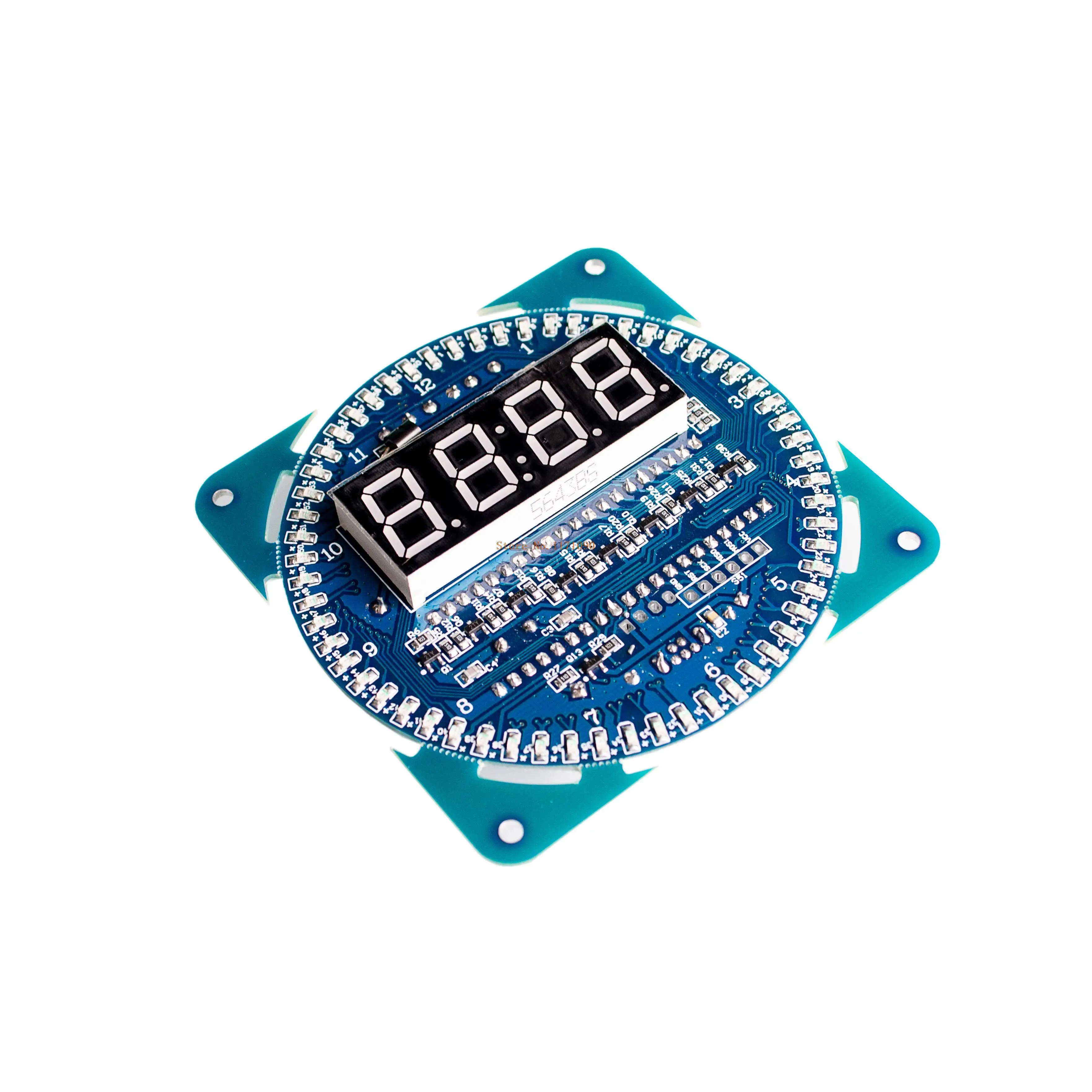 DS1302 Rotating LED Display Alarm Clock Module LED Temperature Display ...
