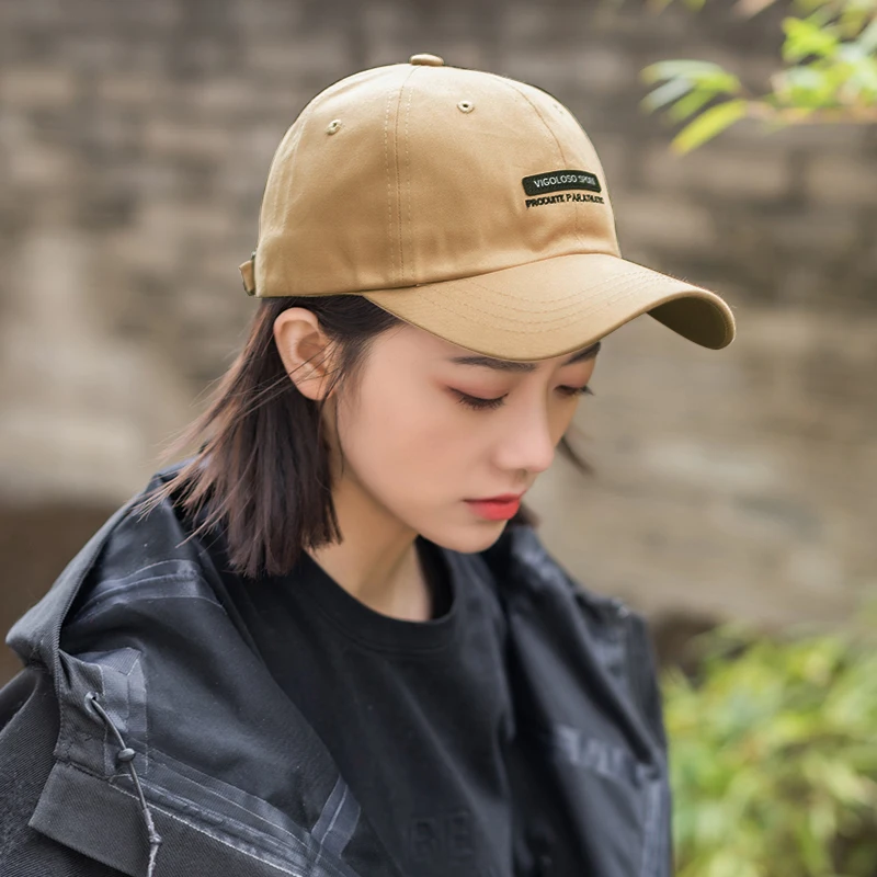 Korean printing adjust baseball cap female Korean version of the tide ...