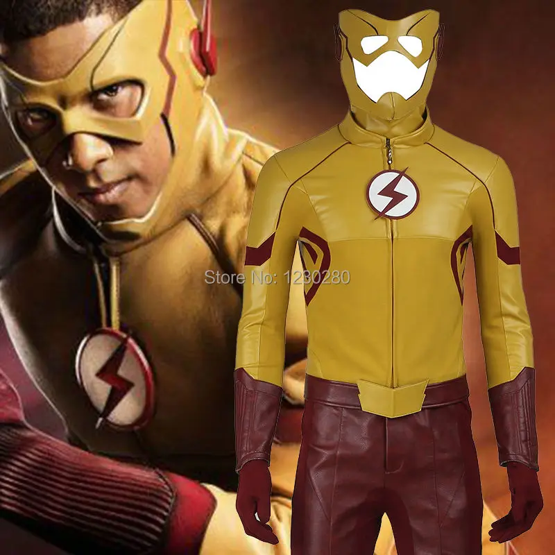 Aliexpress.com : Buy The Flash Season 3 Kid Flash Costume Cosplay Wally ...