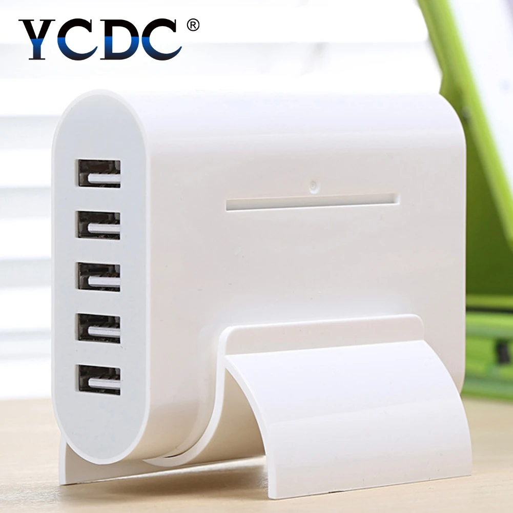 Micro USB Power Adapter 5 USB Ports Mini USB Switch USB Splitter ...