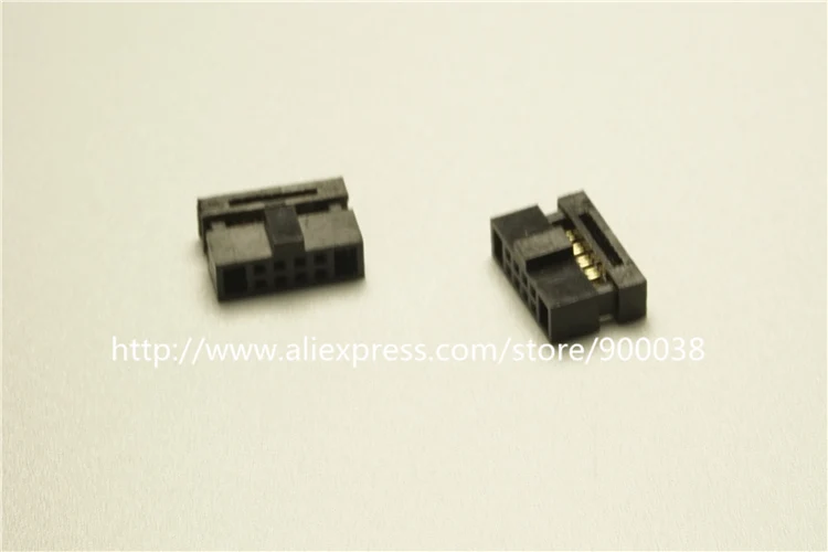 5 Pcs 0.050" 1.27mm 8 Pin dual Row IDC Connector 2x4 P 8 position ...