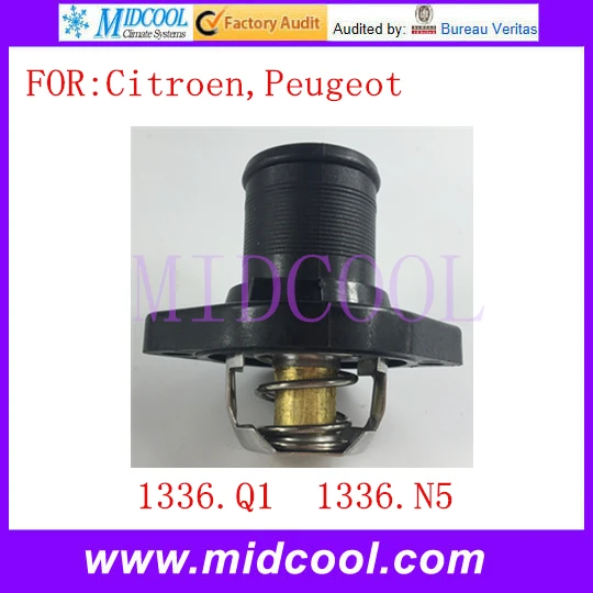 Neue Motor Kühlmittel Thermostat OEM 1336.N5 1336N5 1336.Q1 1336Q1 FÜR ...