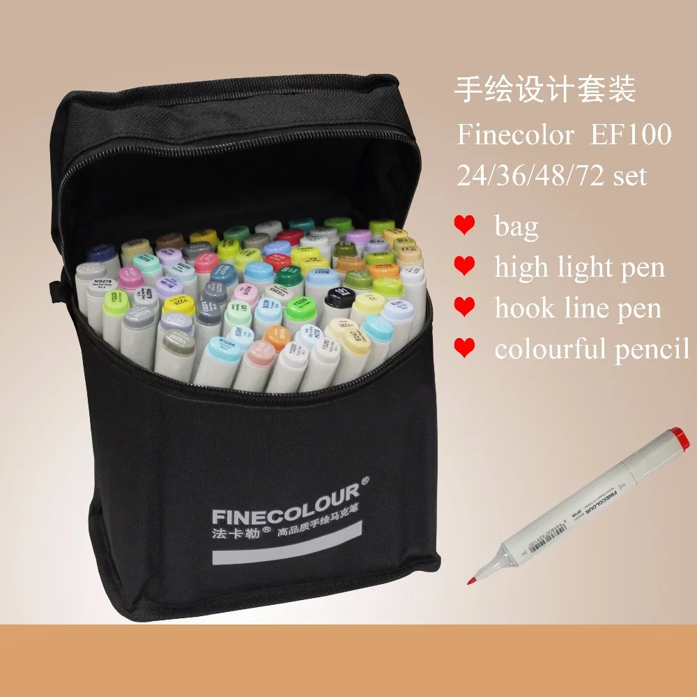 Finecolour-EF100-240-Colors-Alcohol-Based-Ink-Double-based-Professional ...
