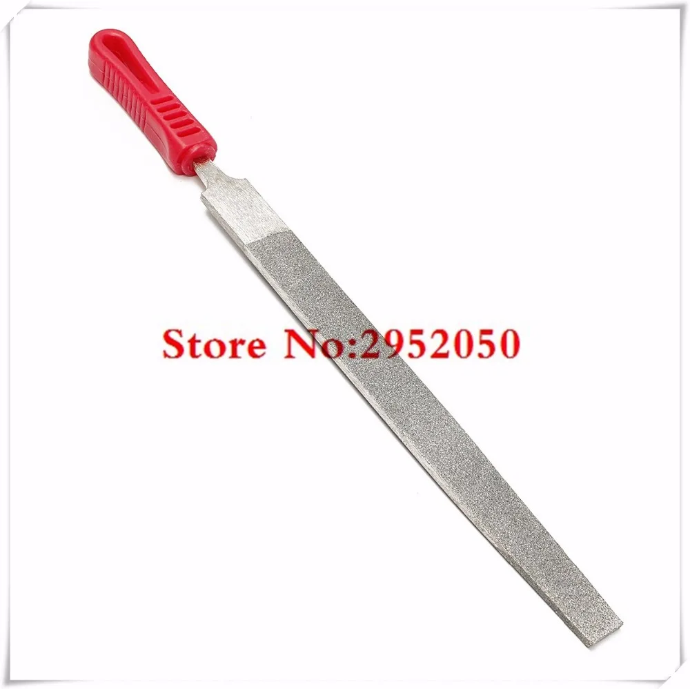 Free shipping 1PC 250mm 120 Grit Long Diamond Coated Flat File Filing ...