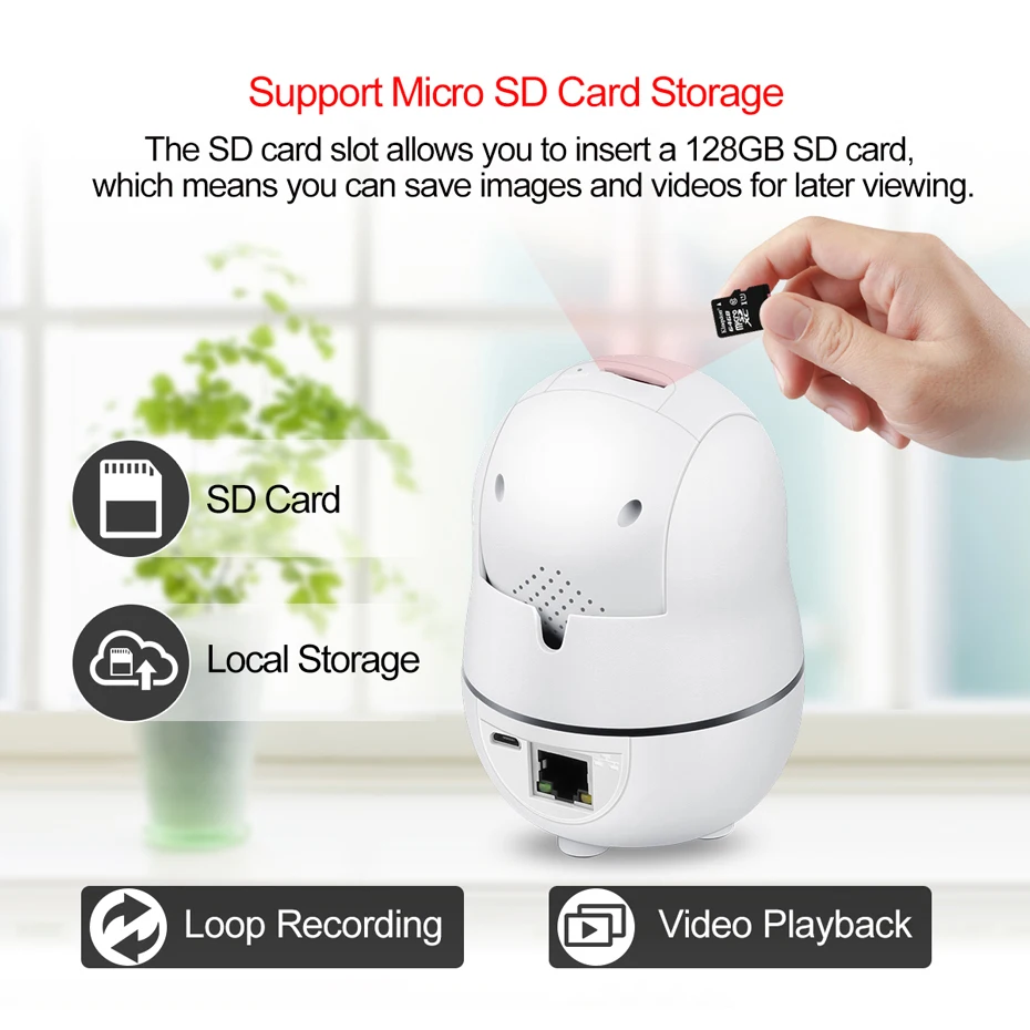 Discount This Month Techege 1080P Smart Wireless IP Camera Audio Wifi ...