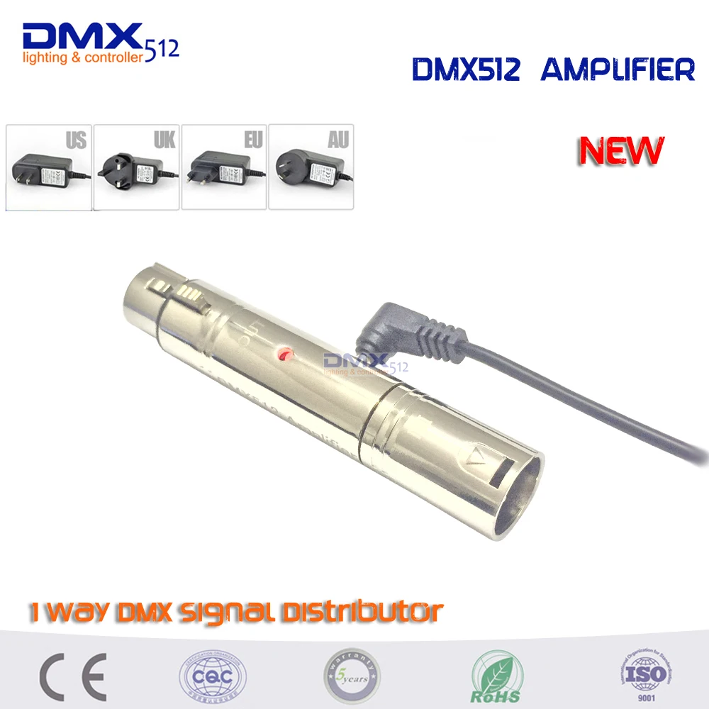 Free-shipping-Brand-New-High-Quality-DMX-Amplifier-Controller-DC5V ...