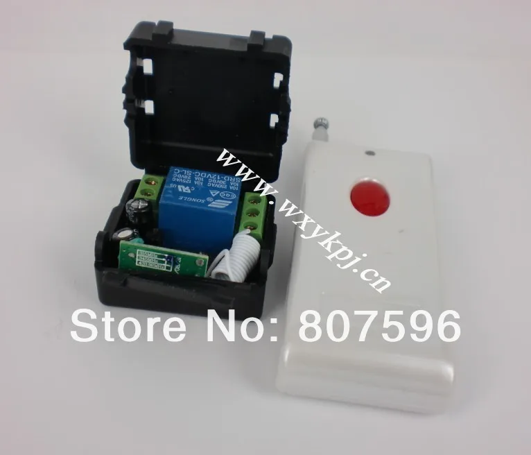 10pcs/lot Long Distance 1000m DC 12V 10A 1CH 315mhz Momentary Wireless ...