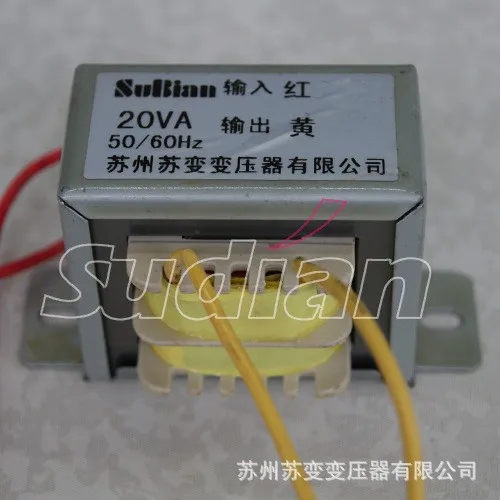Factory direct 20VA power transformer 380V 220V/6V/9V/12V/15V/18V/20V ...