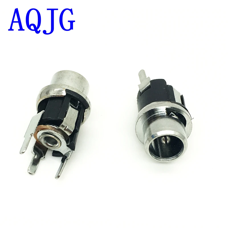 500PCS DC026 DC power socket DC jack connector 3feet DIP insert circuit ...