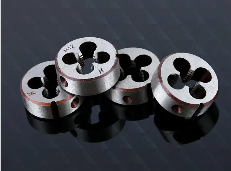 Free shipping of 15pcs/set standard pitch alloy steel made manual dies ...