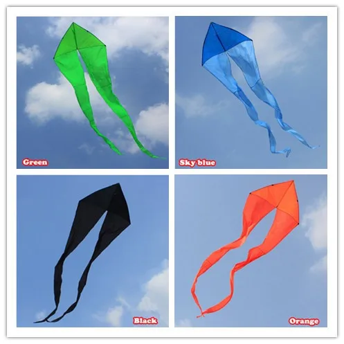NEW-7m-Power-Triangle-Kites-Ghosts-Kite-With-Handle-and-Line-Good ...