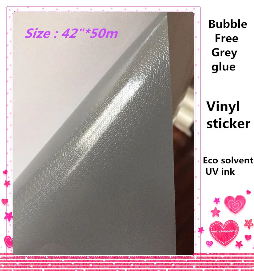42-50m-Bubble-free-grey-glue-removable-vinyl-sticker-roll-for-eco ...