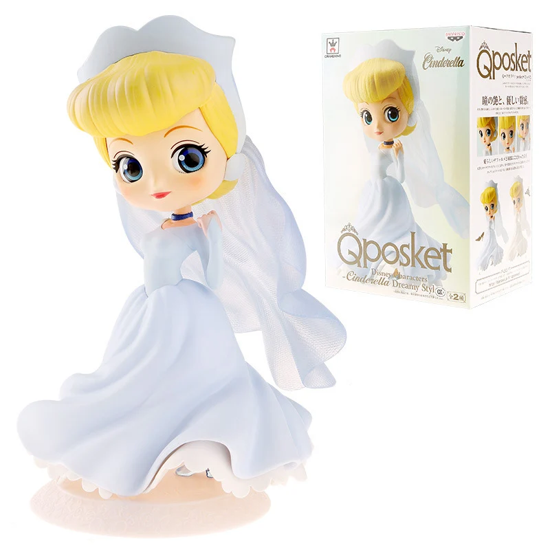 Original Q Posket Princess Doll Snow White Rapunzel Ariel mulan ...