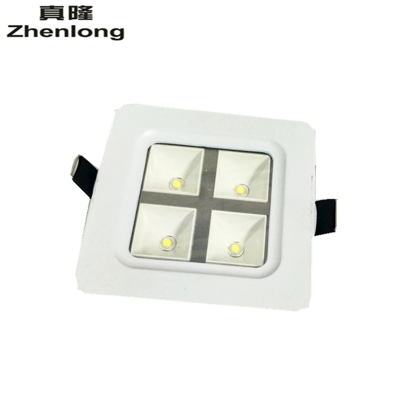 AC85~265V 4W Square White shell LED grille light,LED kitchen light Led ...