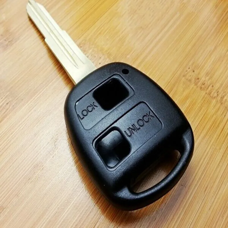 Remote Key Shell Case Fob 2 Button Uncut TOY41 for Toyota Echo MR2 Plaz ...