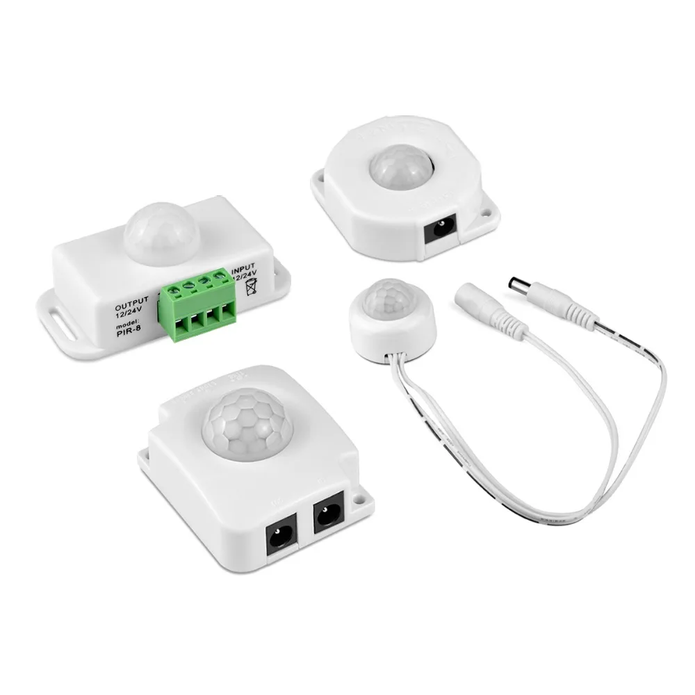 LED Strip Switch DC 12V PIR Sensor Switch Motion Detector For 5050 2835 ... LED Strip Switch DC 12V PIR Sensor Switch Motion Detector For 5050 2835 ...