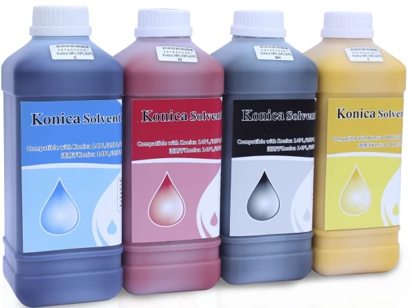 Environment Friendly Konica 512i 30pl Solvent Ink For Allwin,liyu,flora ...