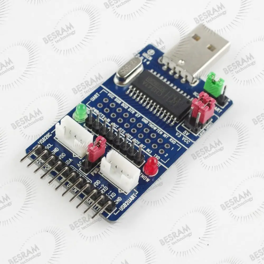 ALL IN 1 USB to SPI/I2C/IIC/UART/TTL/ISP serial Adapter|usb to|usb 1usb ...
