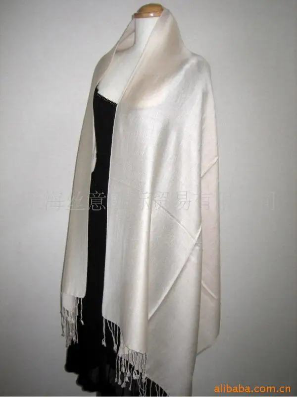 Online Kaufen Großhandel elfenbein pashmina schal aus China elfenbein ...