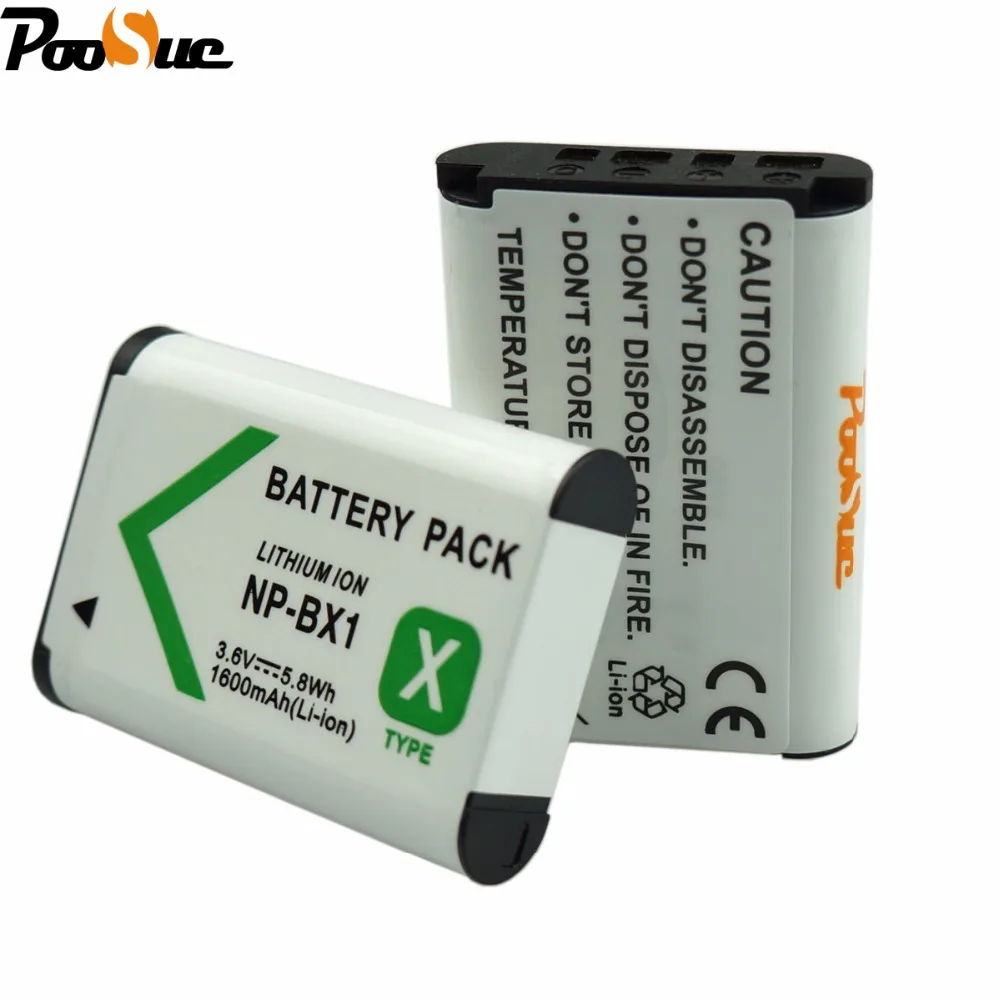 2X-NP-BX1-NPBX1-Battery-NP-BX1-3-6V-1600mAh-batteries-For-Sony-HX300 ...