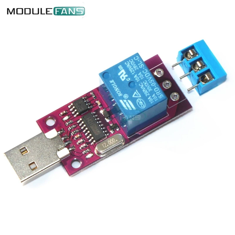 CH340-CH340G-5V-USB-Intelligent-Control-Switch-Board-Delay-Relay ...