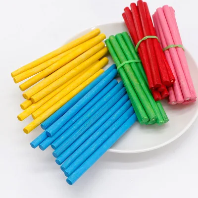 100pcs Colorful Bamboo Counting Sticks Mathematics Teaching Aids ...