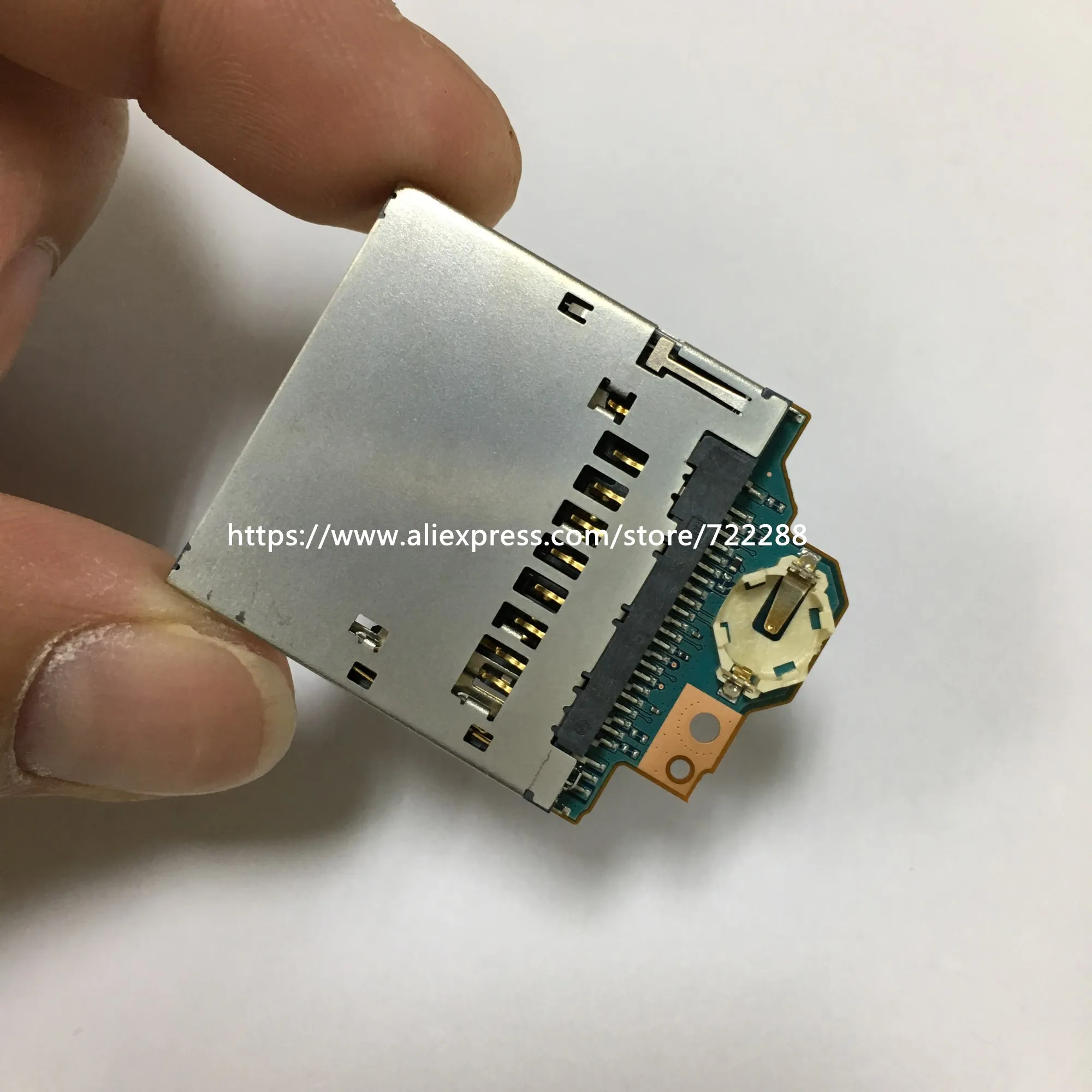 새로운 SD 메모리 카드 슬롯 리더 보드 PCB Assy CN 1039 소니 A6300 ILCE 6300|전자 주식 ...