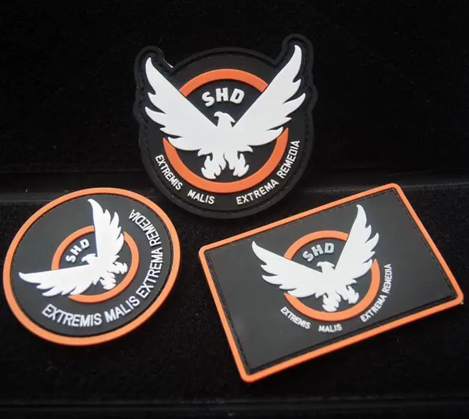 Extremis Malis Extrema Remedia Patch 3d Pvc Rubber The Division Shd ...